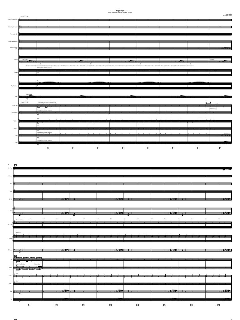 Pigstep - 00 Full Score | PDF