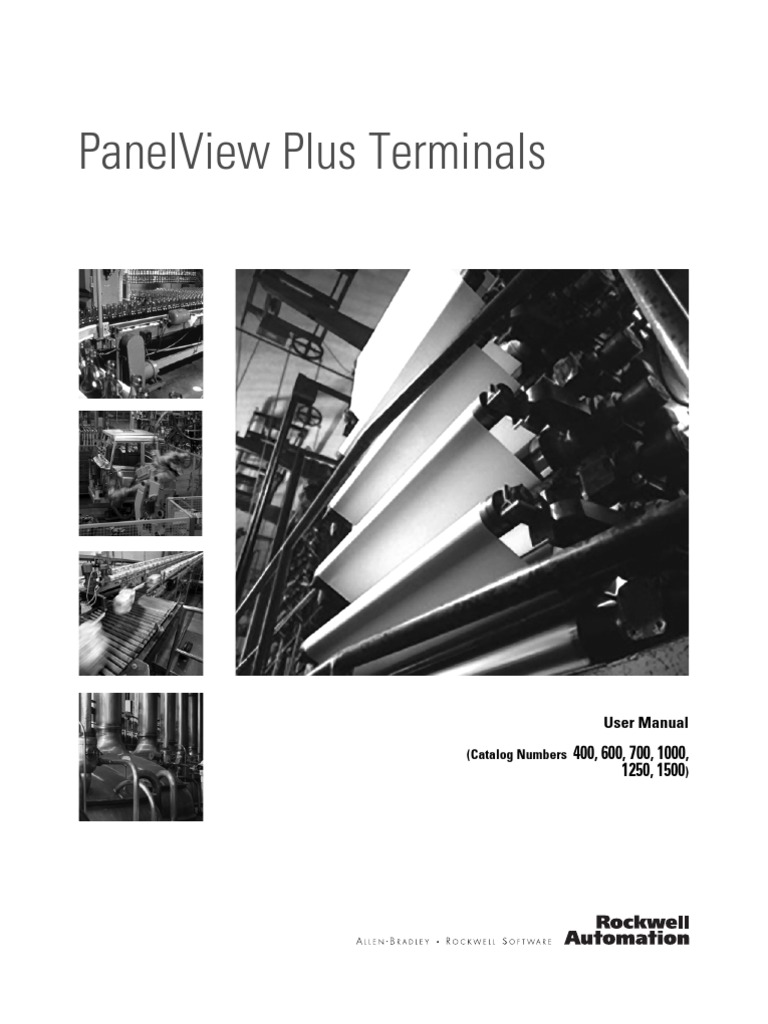 Panel View Plus Manual | PDF | Computer Terminal | Usb