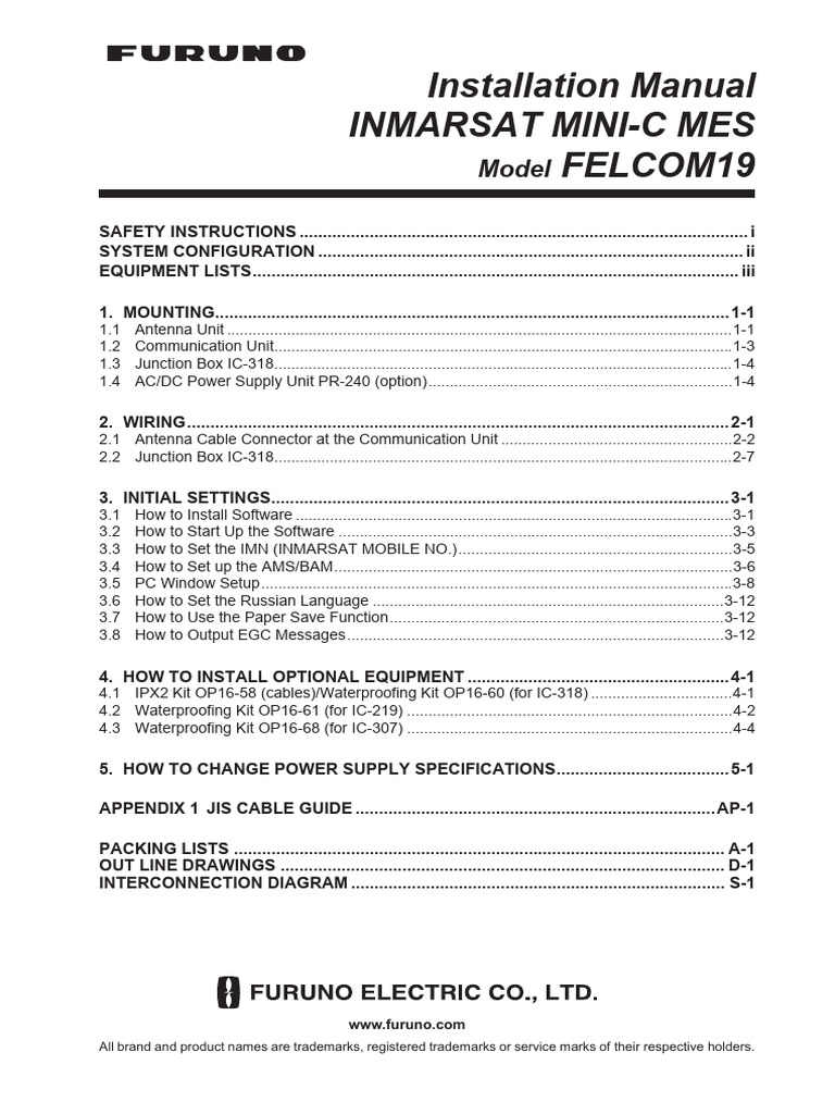 Felcom19 Installation Manual | PDF | Electrical Wiring | Internet Protocols