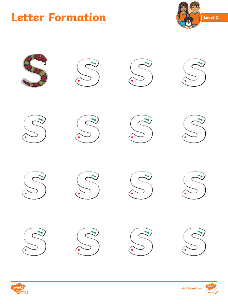 Letter Formation Activity Sheets | PDF