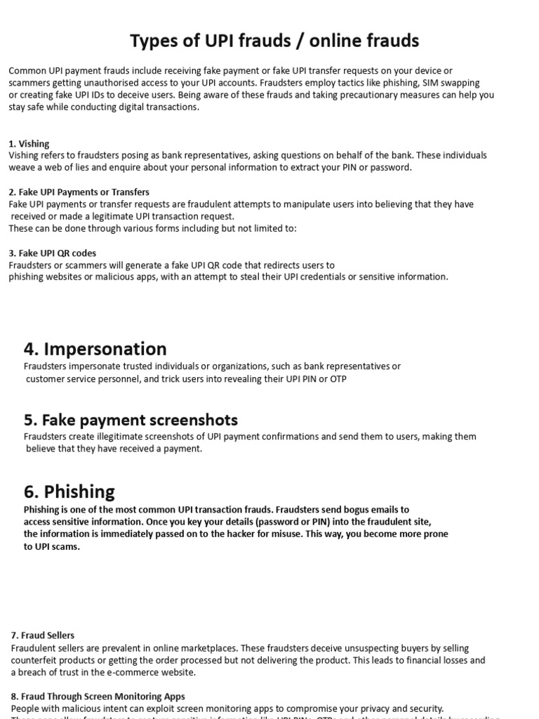 upi scam alert | PDF | Phishing | Computer Law