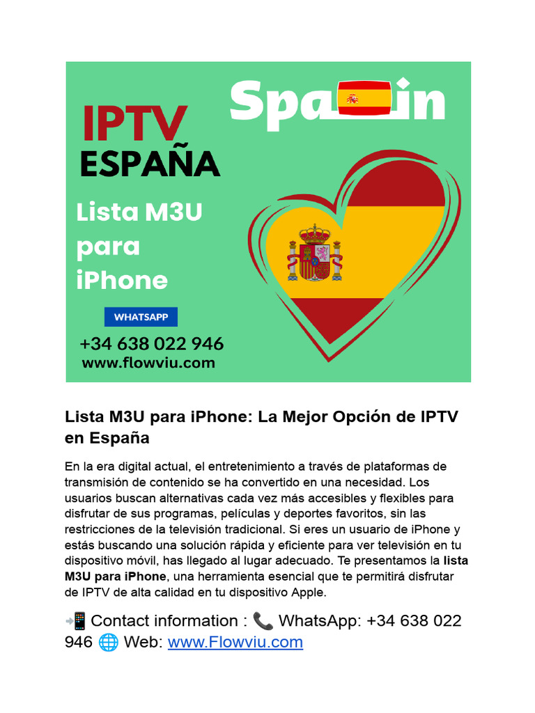 Lista M3U para Iphone | PDF | Streaming Media | Yo telefono