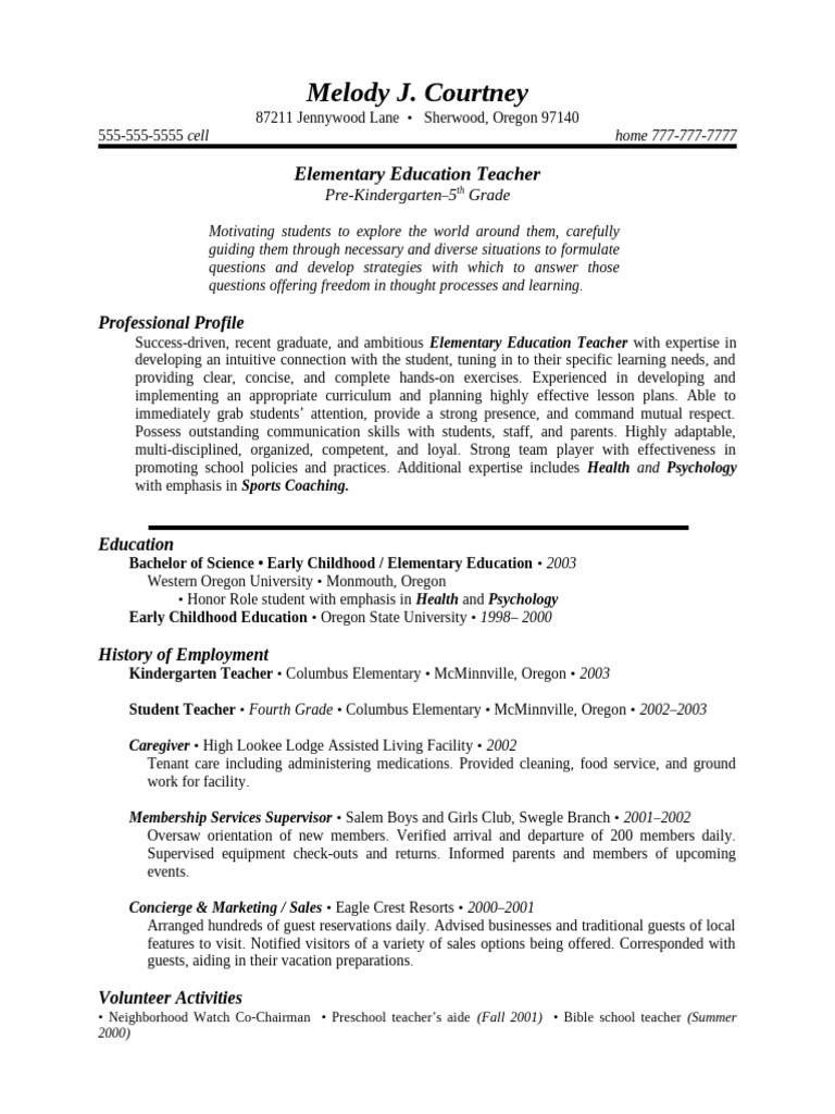 Educ Teacher | PDF | Teachers | Early Childhood Education