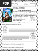 Atividade Sobre o Filme o Lórax | PDF