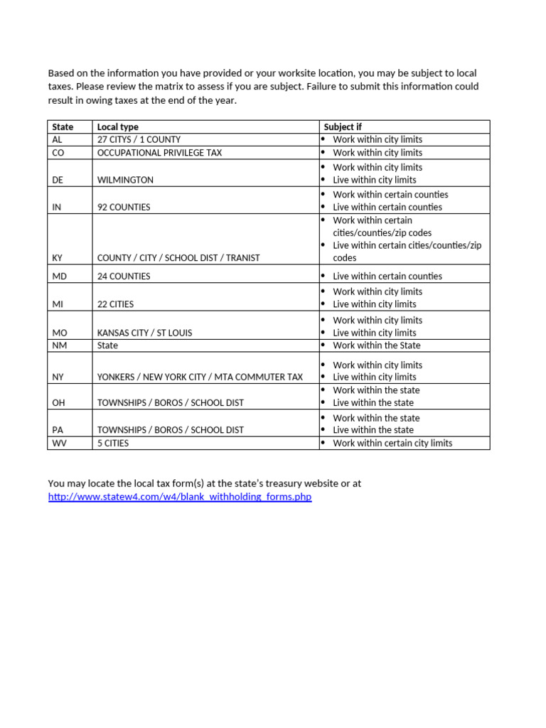 ohio Local_Tax_Guide | PDF | Taxes