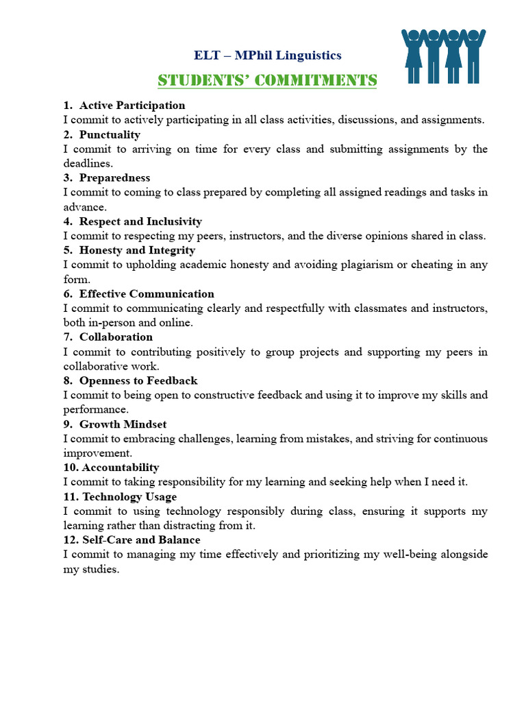 Students' Commitments | PDF