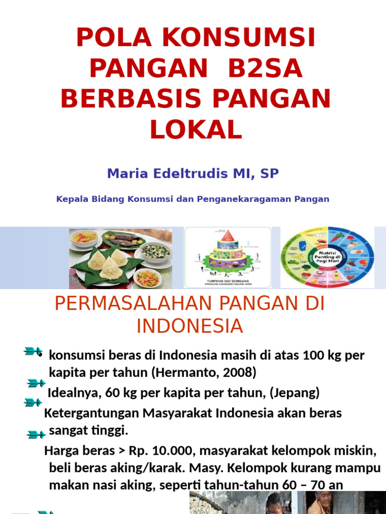 Penyusunan Menu B2SA Untuk Keluarga Menuju Capaian PPH Ideal - Ursula | PDF