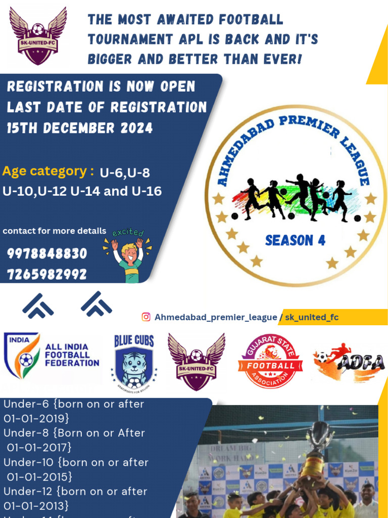 Apl Season 4 Invitation | PDF | Sports | Association Football