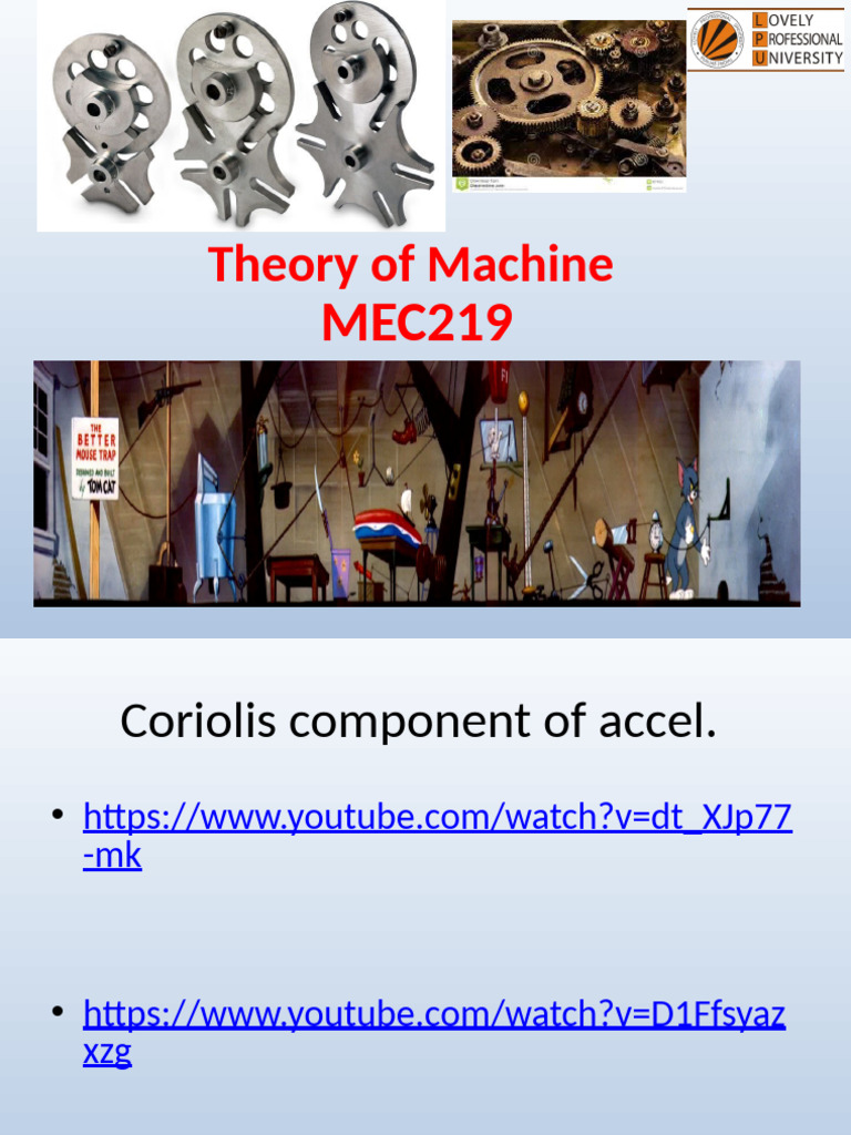 Unit3Lecture1521 MEC219 | PDF | Acceleration | Velocity