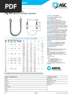 Anvil Fig 137 U-Bolt Specifications | PDF | Nut (Hardware) | Pipe ...