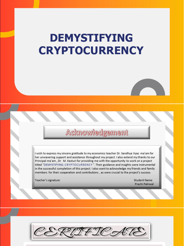 Eco Project - Crypto Currency | PDF | Cryptocurrency | Investing