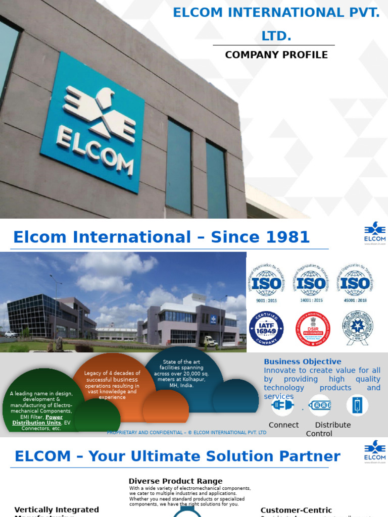 Elcom - EV Connectors - Made in India. | PDF | Electrical Connector