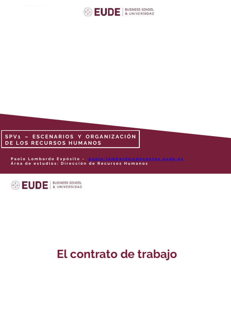 Guía de Contratos y RRHH en España | PDF | Reclutamiento | Gestión de ...