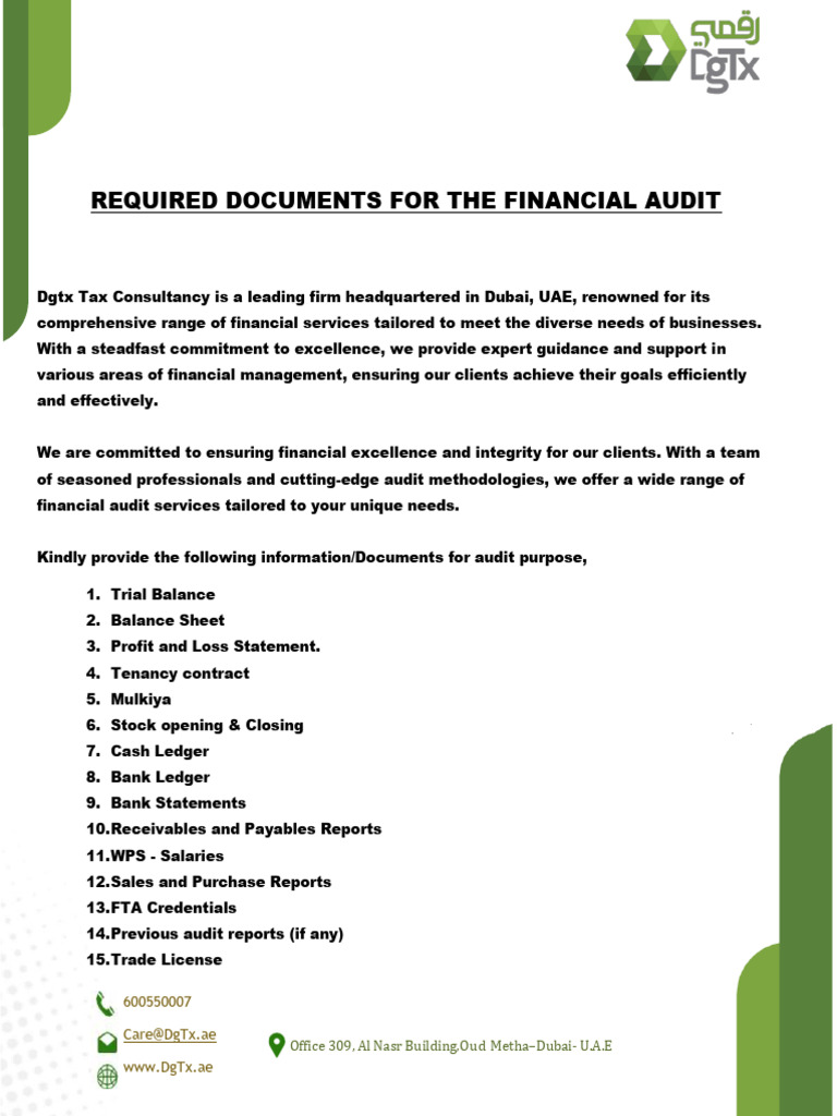 Audit Docs | PDF
