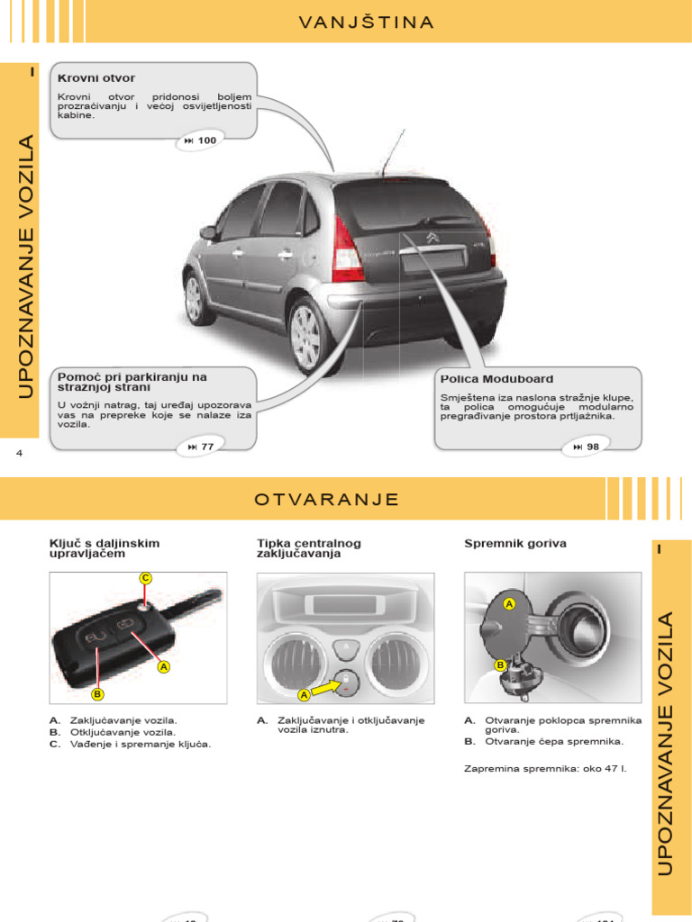 Uputstvo Za c3 | PDF
