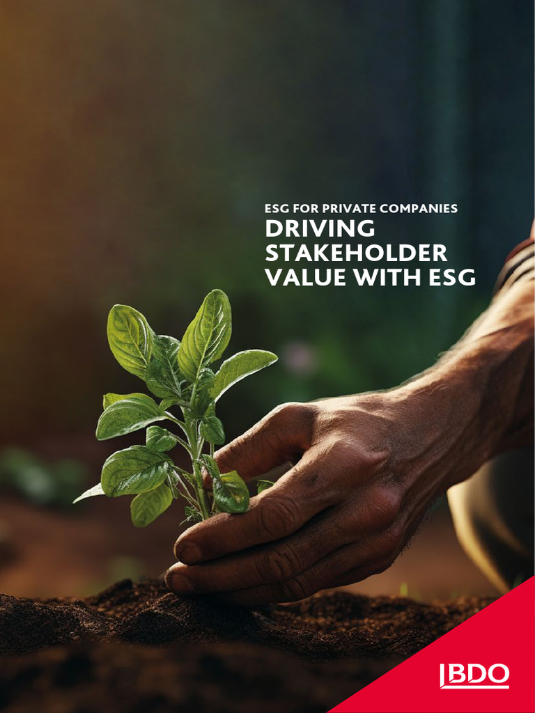 BDO ESG Private 23 (Screen) | PDF | Climate Resilience | Economy And ...