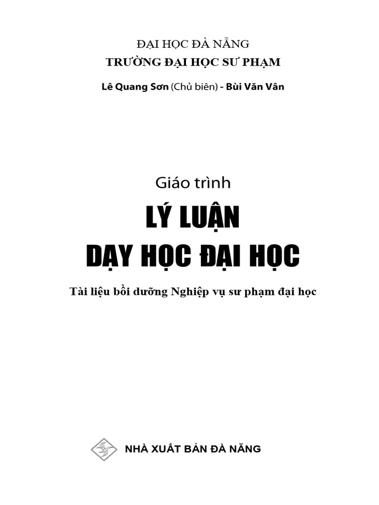 Ly Luan Day Hoc Dai Hoc | PDF