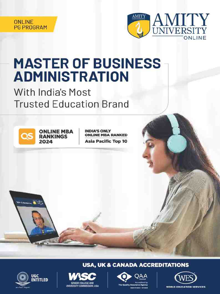 Amity University MBA 25 | PDF