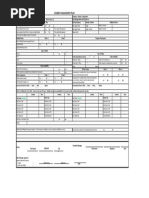 Vehicle Log Sheet | PDF