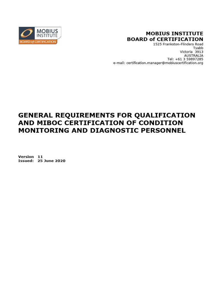 ED002-Gen-Scheme-Reqs | PDF | Certification