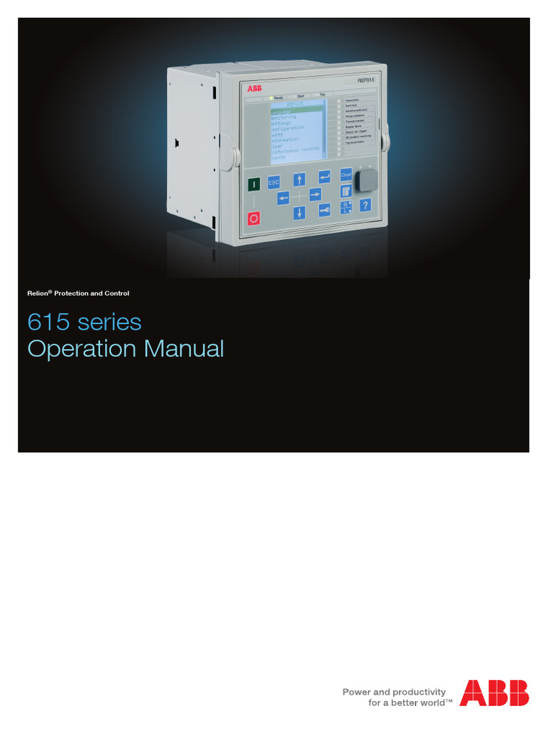 615 Series Operation Manual - B | PDF | Electromagnetic Compatibility | Parameter (Computer ...