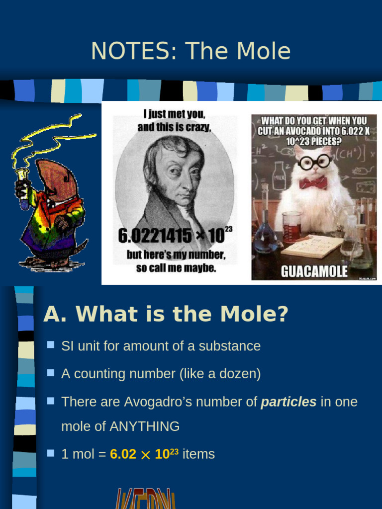 Moles and Molar Mass 2019 | PDF