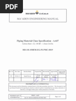 Piping Specification for Class 150 | PDF | Pipe (Fluid Conveyance ...