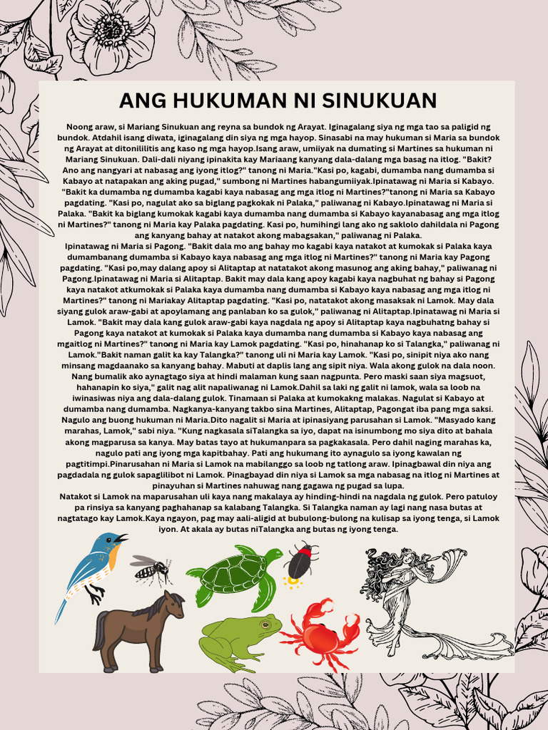 Filipino Story | PDF