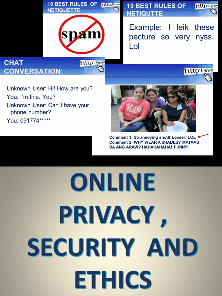 1... Privacy, Security and Ethics | PDF | Malware | Computer Virus
