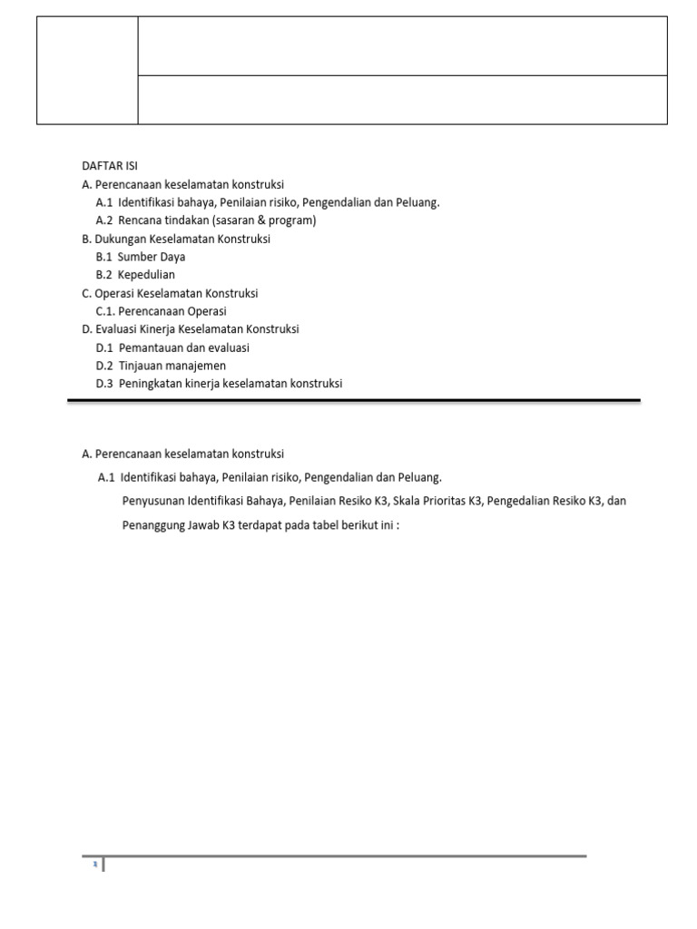 4. SOP Pekerjaan SPO DURI | PDF