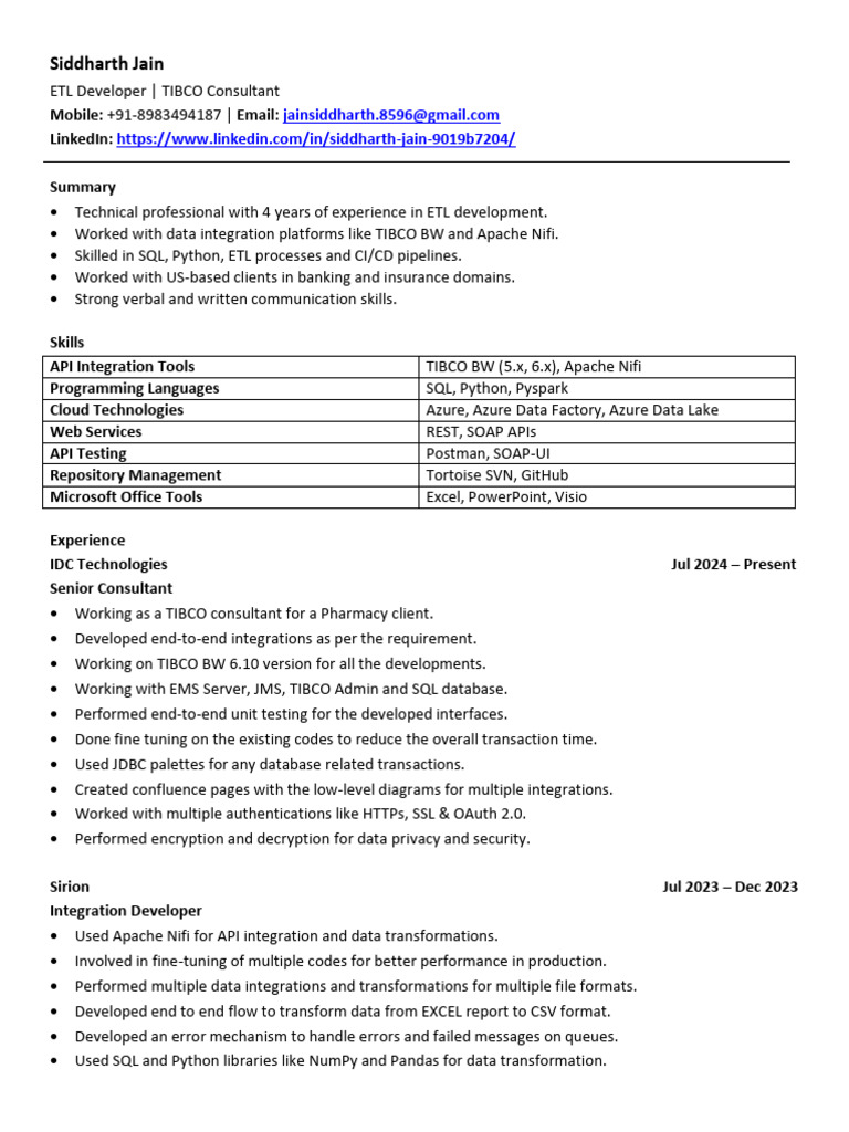 Siddharth_Jain | PDF | Web Service | Json