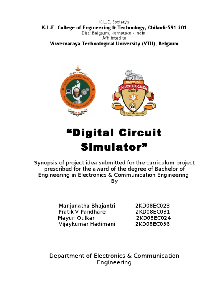 Digital Circuit Simulator | Download Free PDF | Digital Electronics ...