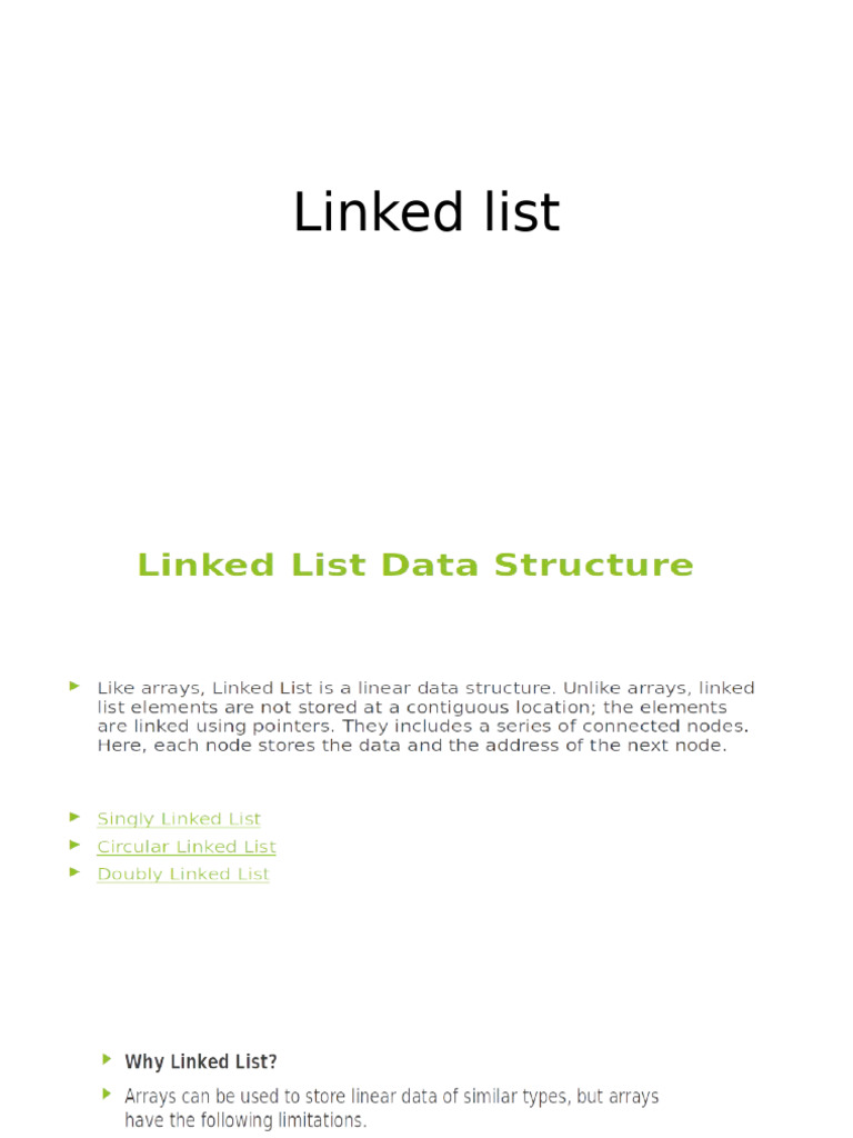 Doubly Linked List Basics | PDF