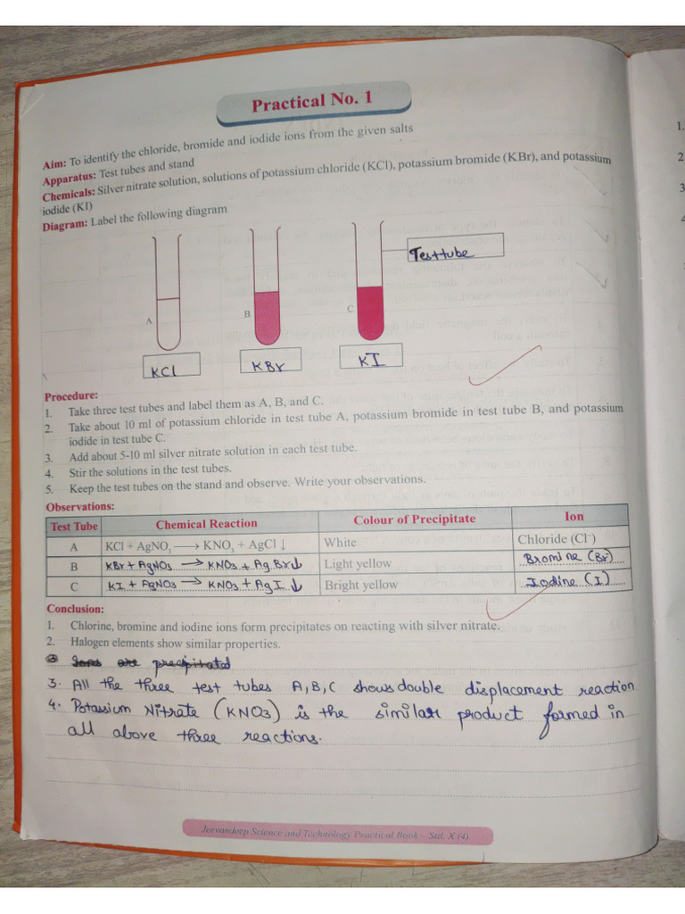 SCI 1 NOTES OF PRACTICAL 1,2,3 | PDF