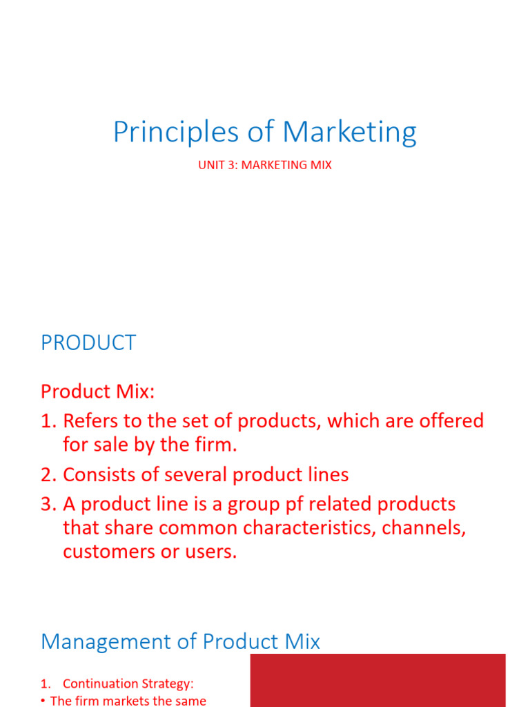 Principles of Marketing UNIT 3 | PDF | Brand | Pricing