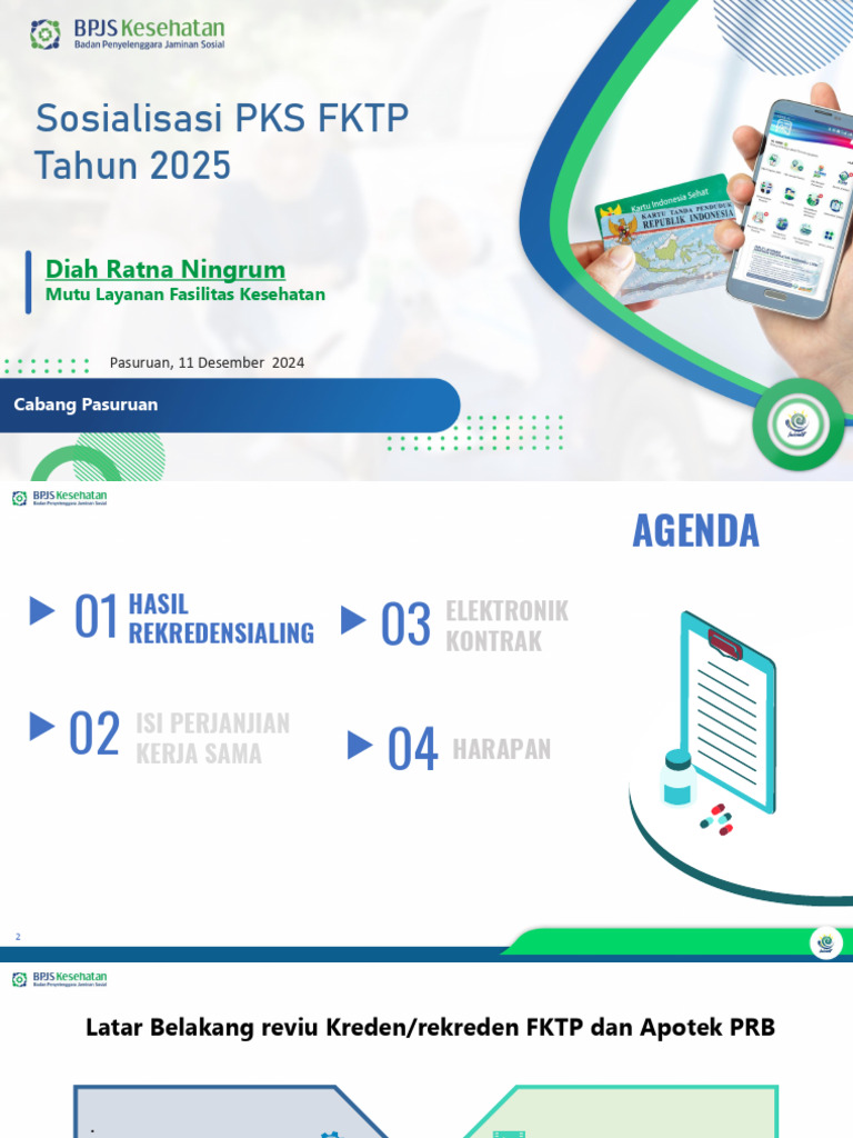 12 - Sosialisasi PKS FKTP 2025 | PDF