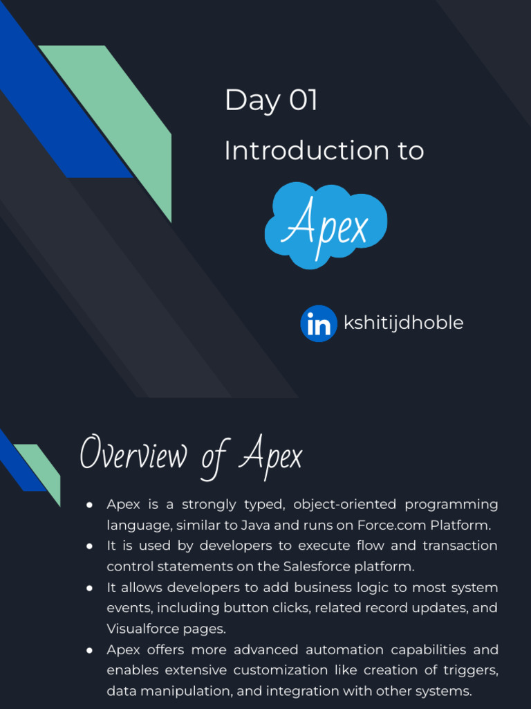 APEX (1-18) | PDF | Constructor (Object Oriented Programming) | Programming