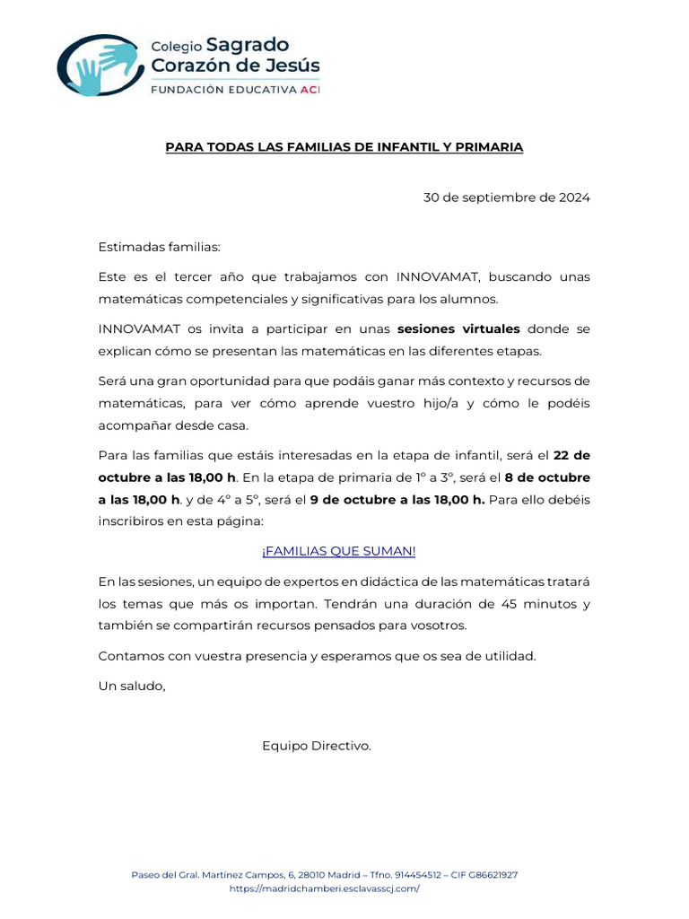 Circular Innovamat | PDF