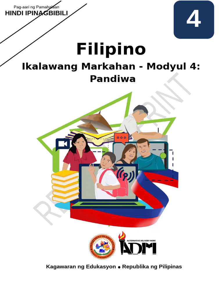 Filipino4 q2 Mod4 Pandiwa v5 | PDF