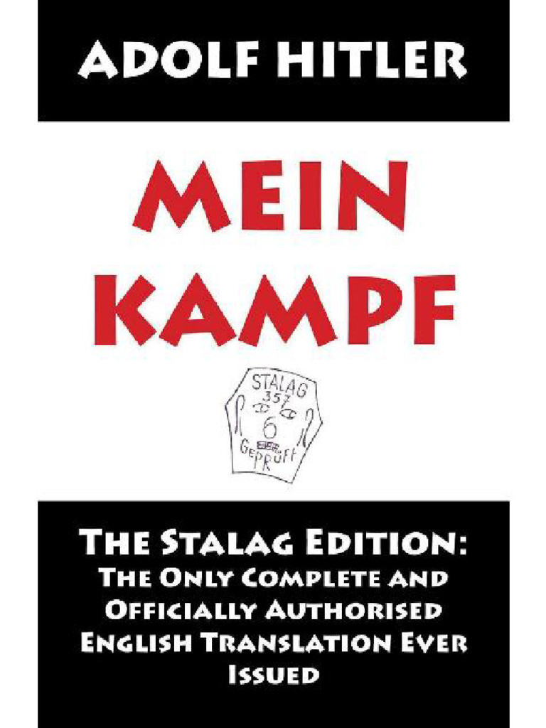 Mein Kampf The Stalag Edition (Adolf Hitler) | PDF