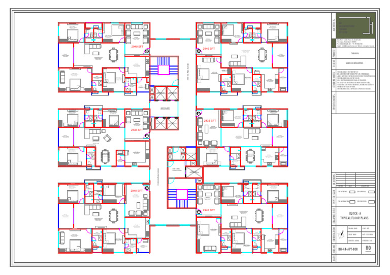 Block -A Floor Plans-4 | PDF