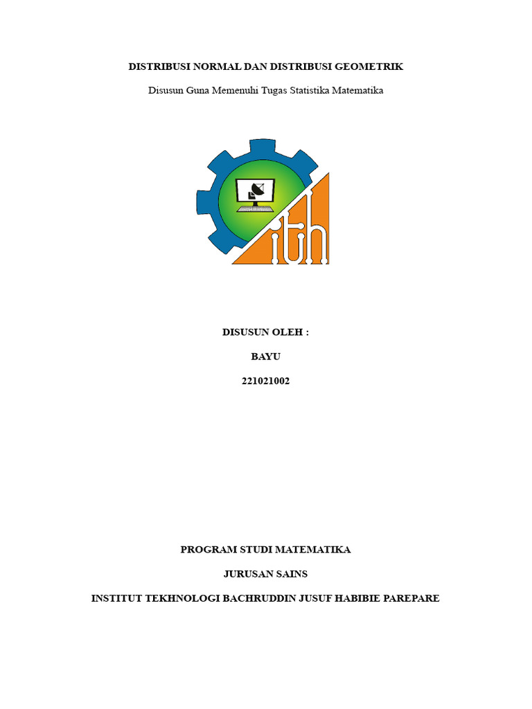 Distribusi Normal dan Geometrik dalam Statistika | PDF