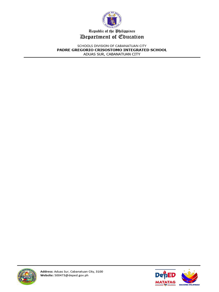 Pta Assembly Letter | PDF