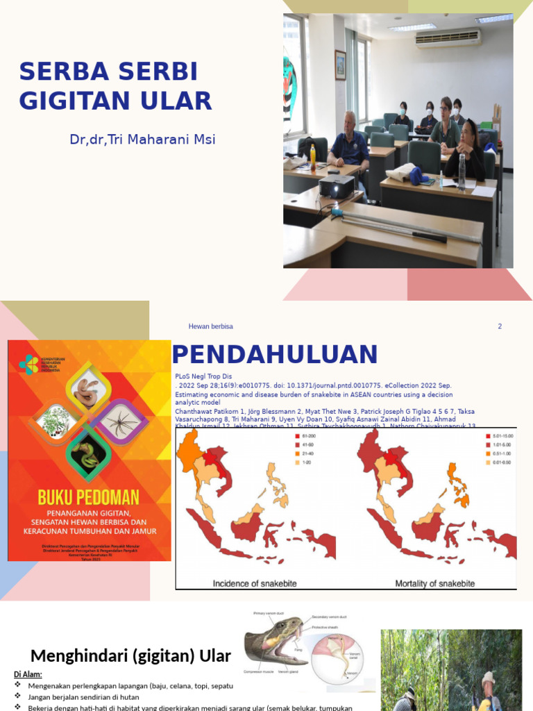 Panduan Penanganan Gigitan Ular | PDF