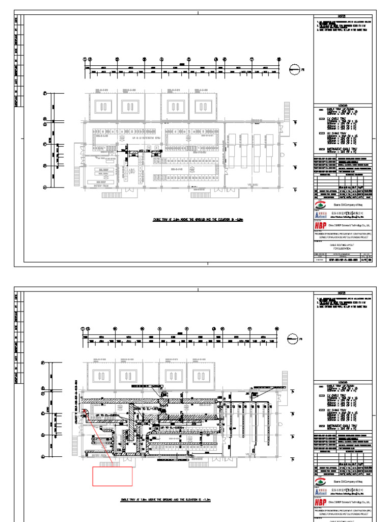 WOUP-DS2-HBP-EA-4005-0002 - 002 Cable Routing Layout For Substation | PDF