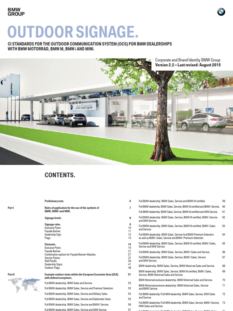 BMW OCS Guidelines | PDF | Bmw | Brand