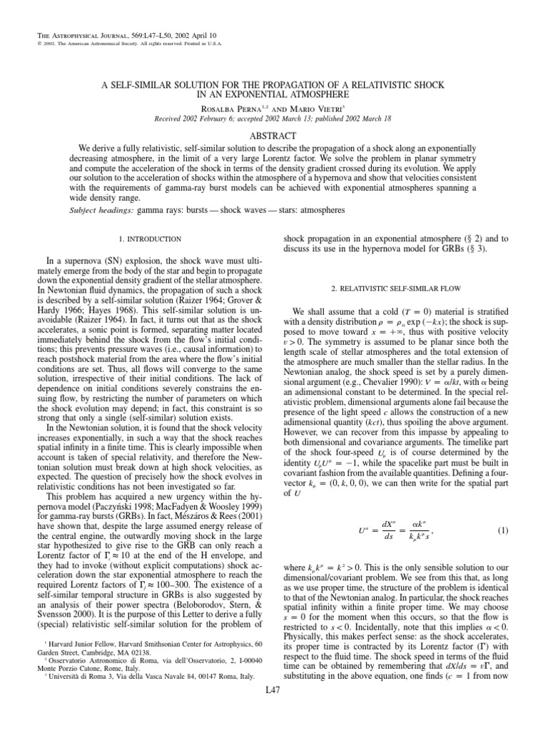 Rosalba Perna and Mario Vietri: Subject Headings: Gamma Rays: Bursts ...