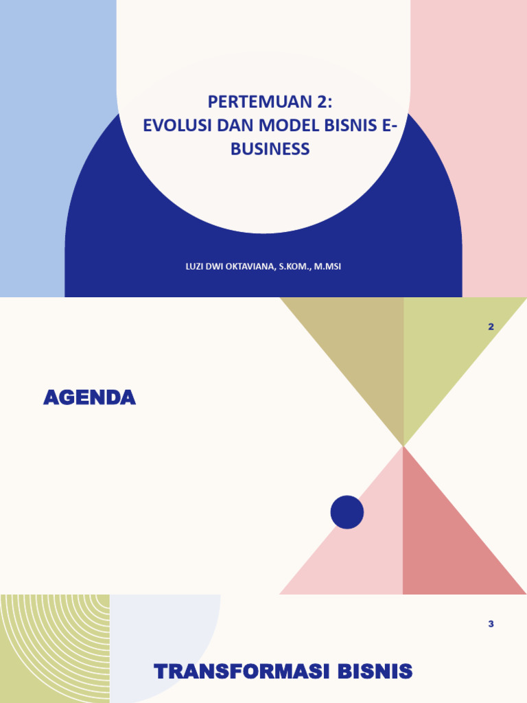 Evolusi Model Bisnis E-Business | PDF