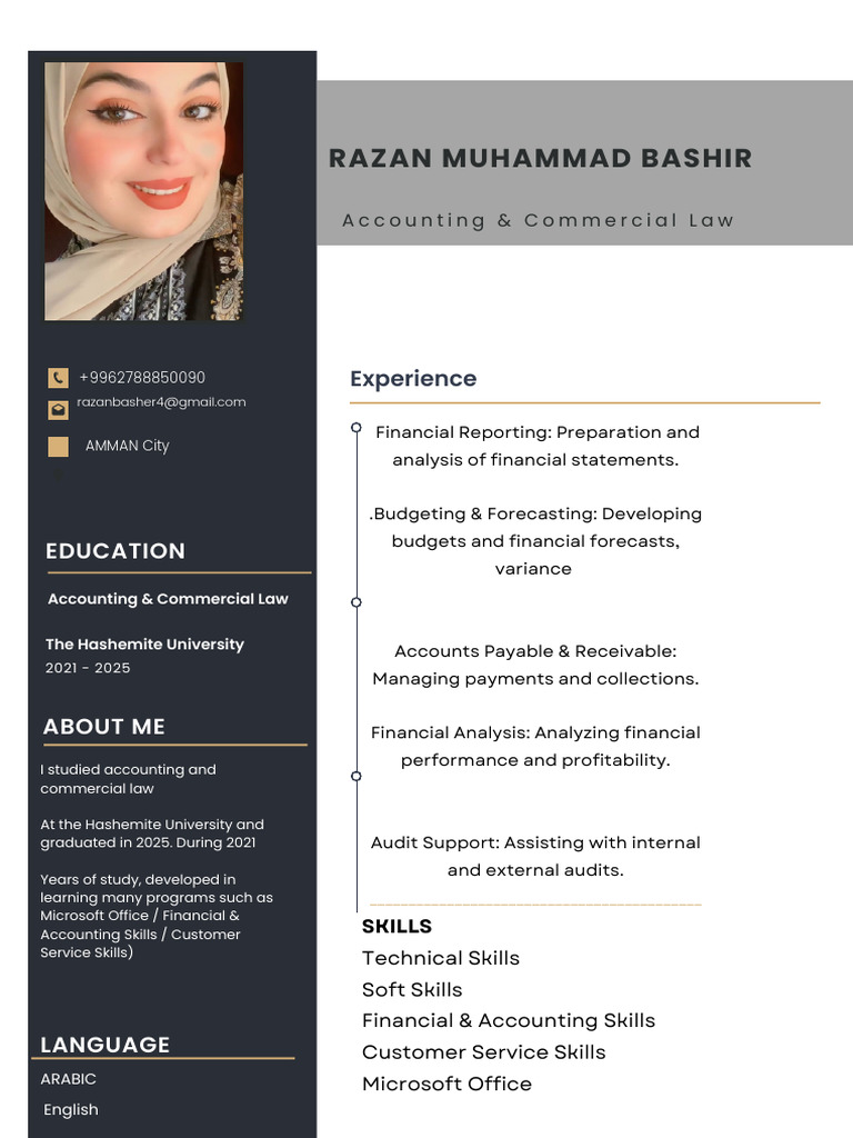 CV (Razan Muhammad Bashir) | PDF