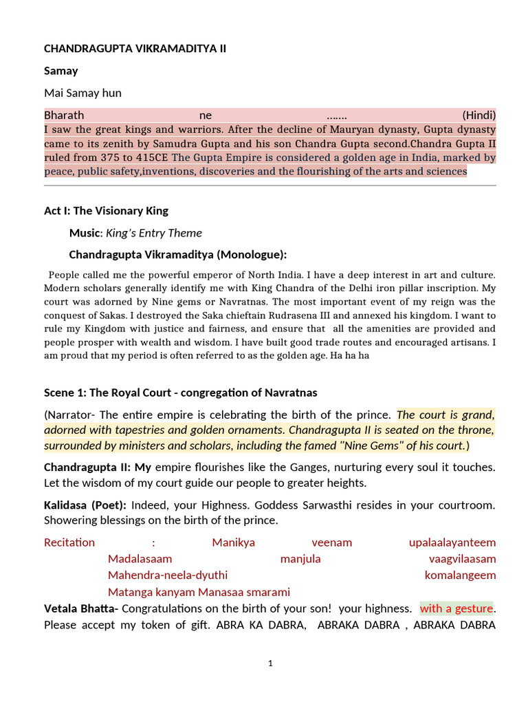 Copy of Chandragupta (2) | PDF